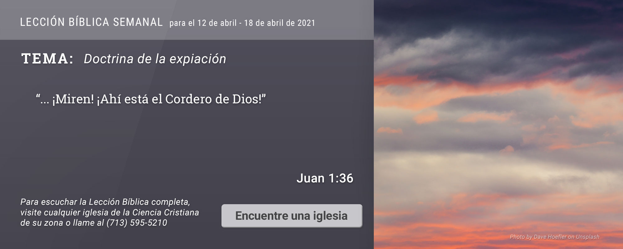 Bible Lesson Golden Text 20210412 Es « Christian Science Houston Area